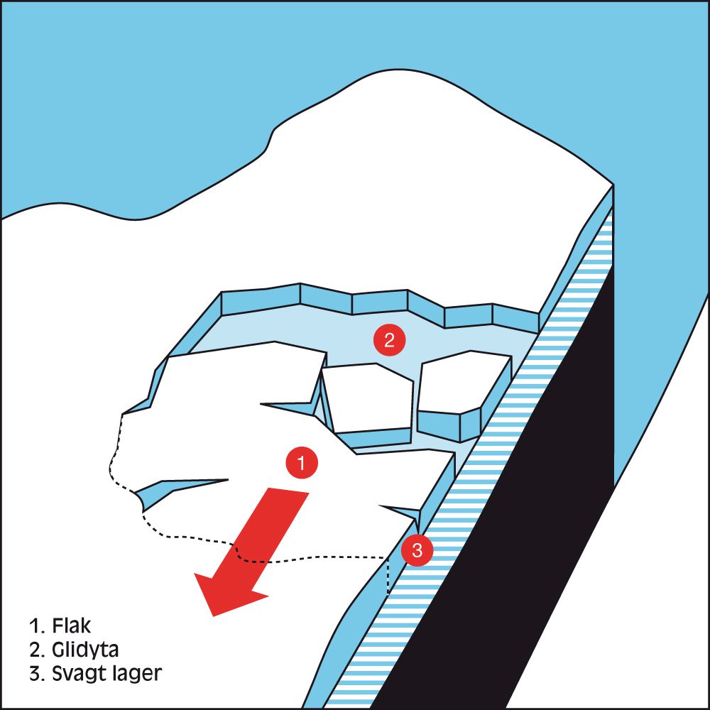 2 sorters laviner - Åka Skidor